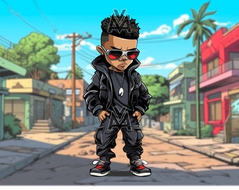 Gangsta Kid, Svg, Street, Urban Kid, Gang Kid, Gangster, Dope, Svg, Dtg ...