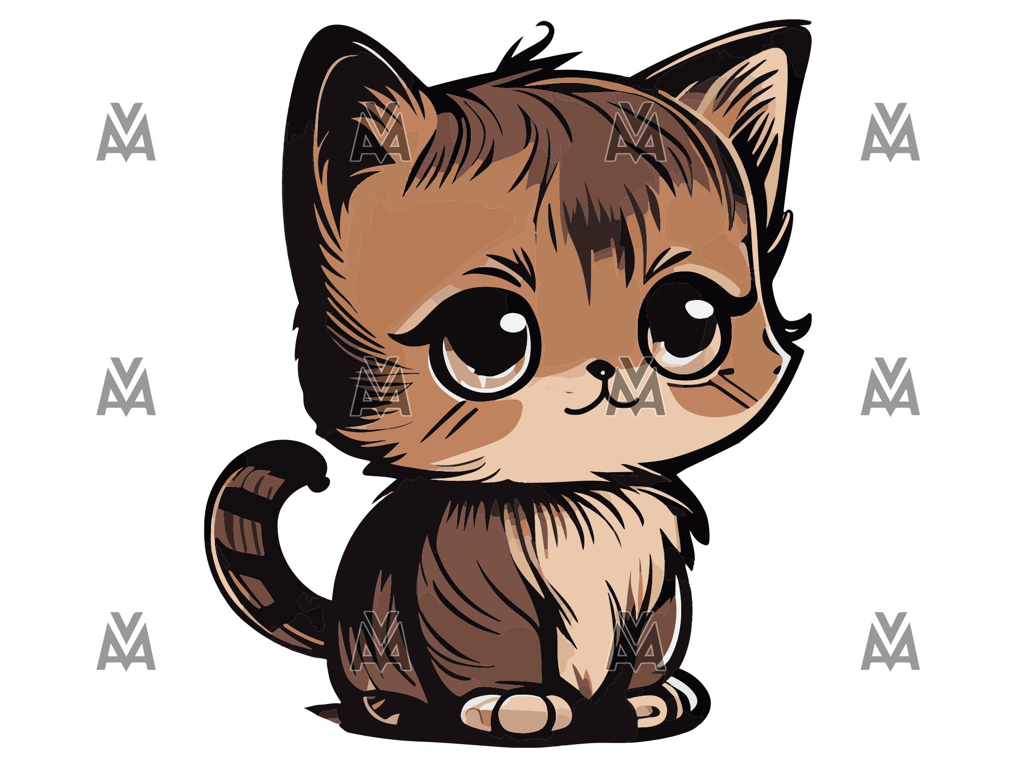 Kittens Design Bundle Svg Dtg Adorable Baby Cats Scalable Vector Art - Etsy