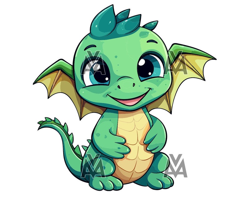 Dragons, Baby Dragon, Cute Dragon, Design Bundle, Svg, Scalable, Vector ...