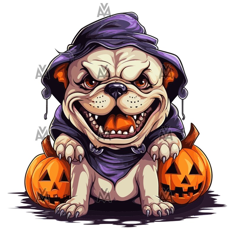 Scary Bulldogs - Etsy
