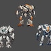 Mech Warrior Mech Robot Mechanical Battle Robot Military Robot Robot ...