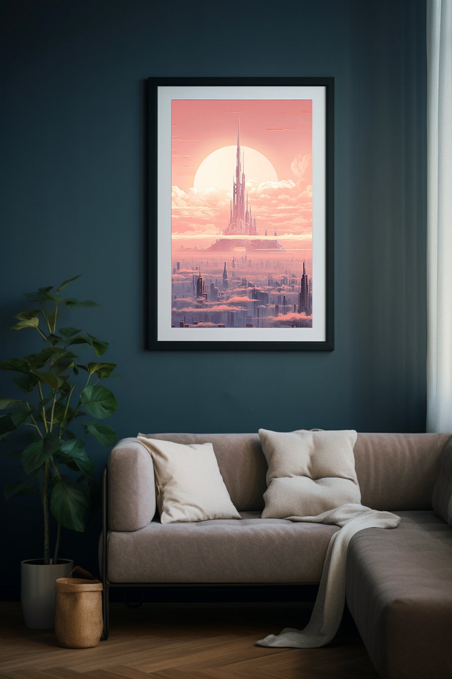 Sci-fi Wall Art Poster Bundle Massive Collection Science Fiction Comic ...
