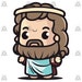 Adorable Cute Chibi Style Jesus Christ, PNG, SVG, Vector, T-shirt ...