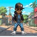Gangsta Kid, Svg, Street, Urban Kid, Gang Kid, Gangster, Dope, Svg, Dtg ...
