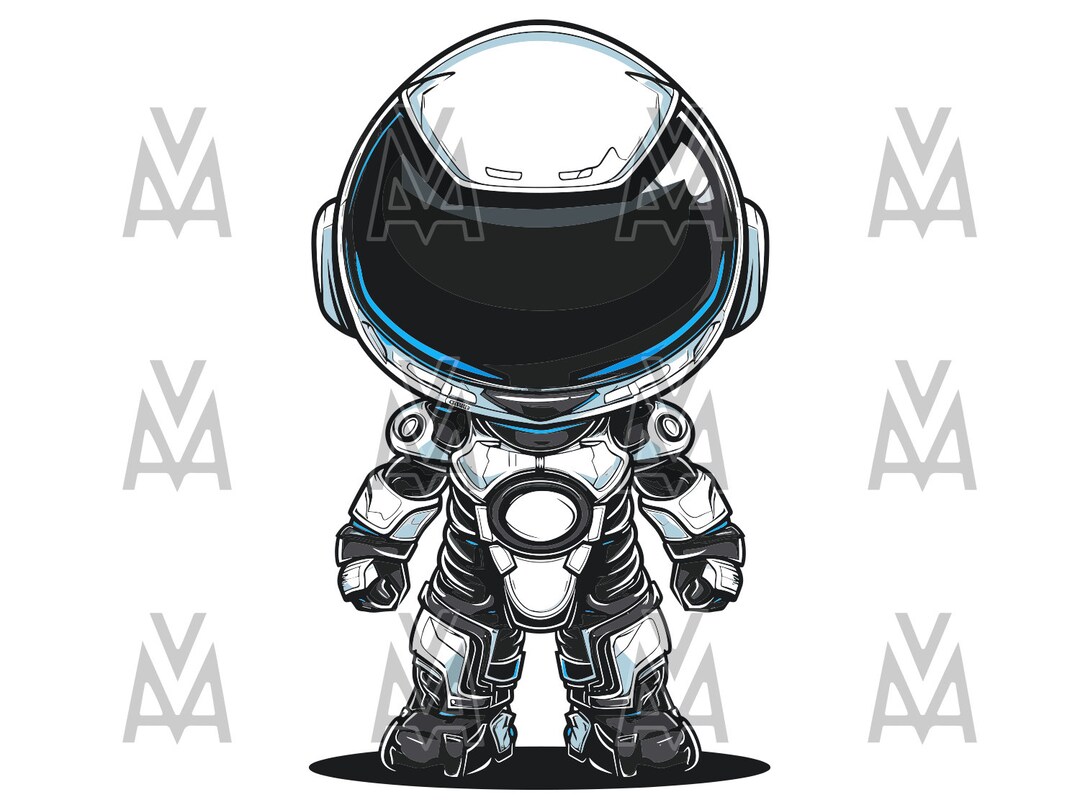 Astronaut Cute Spaceman Svg Scalable Vector Dtg Graphic Illustration - Etsy