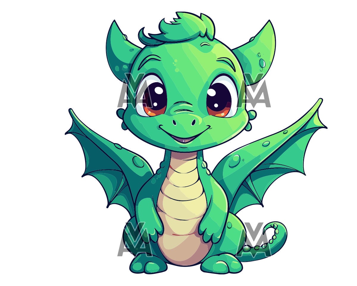 Dragons, Baby Dragon, Cute Dragon, Design Bundle, Svg, Scalable, Vector ...
