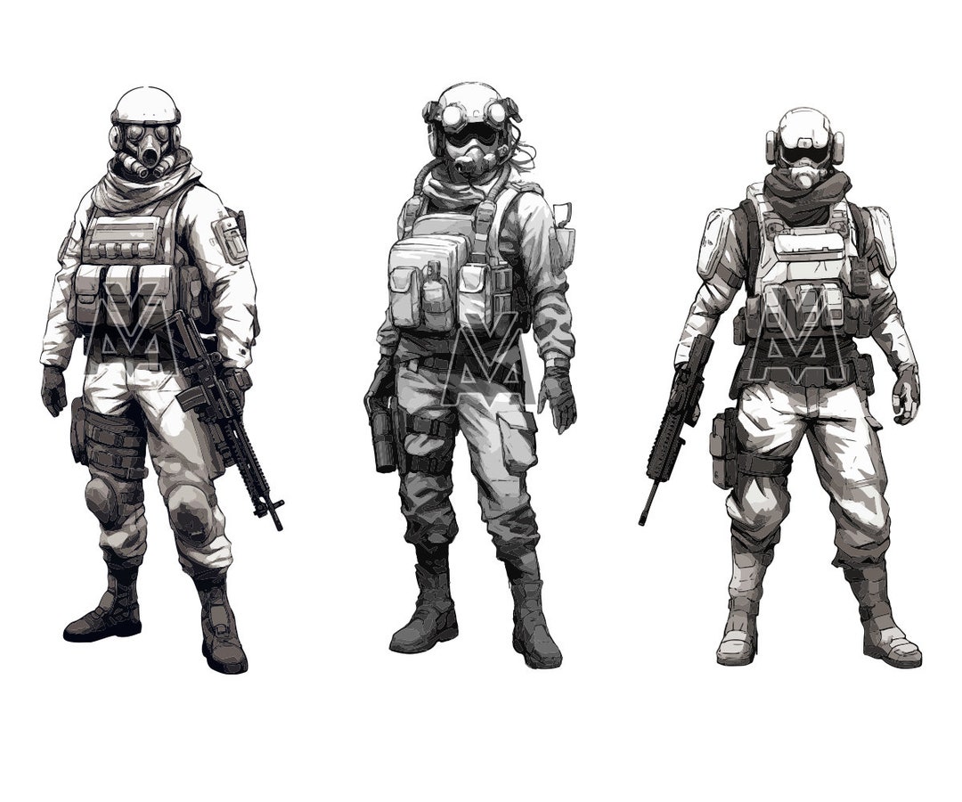Futuristic Soldier, Future Soldier, Serviceman, Trooper, Cyber Warrior ...