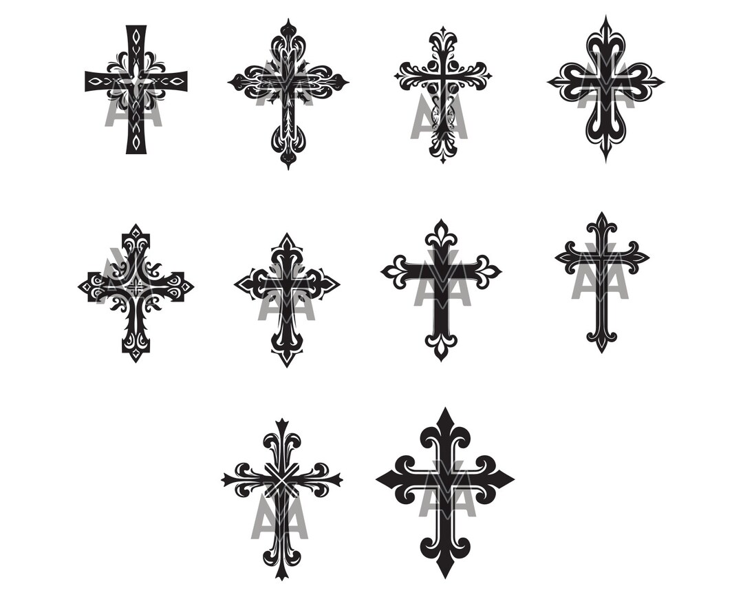 Cross Svg File Cross Clipart Crosses Svg File Christian Svg Catholic ...