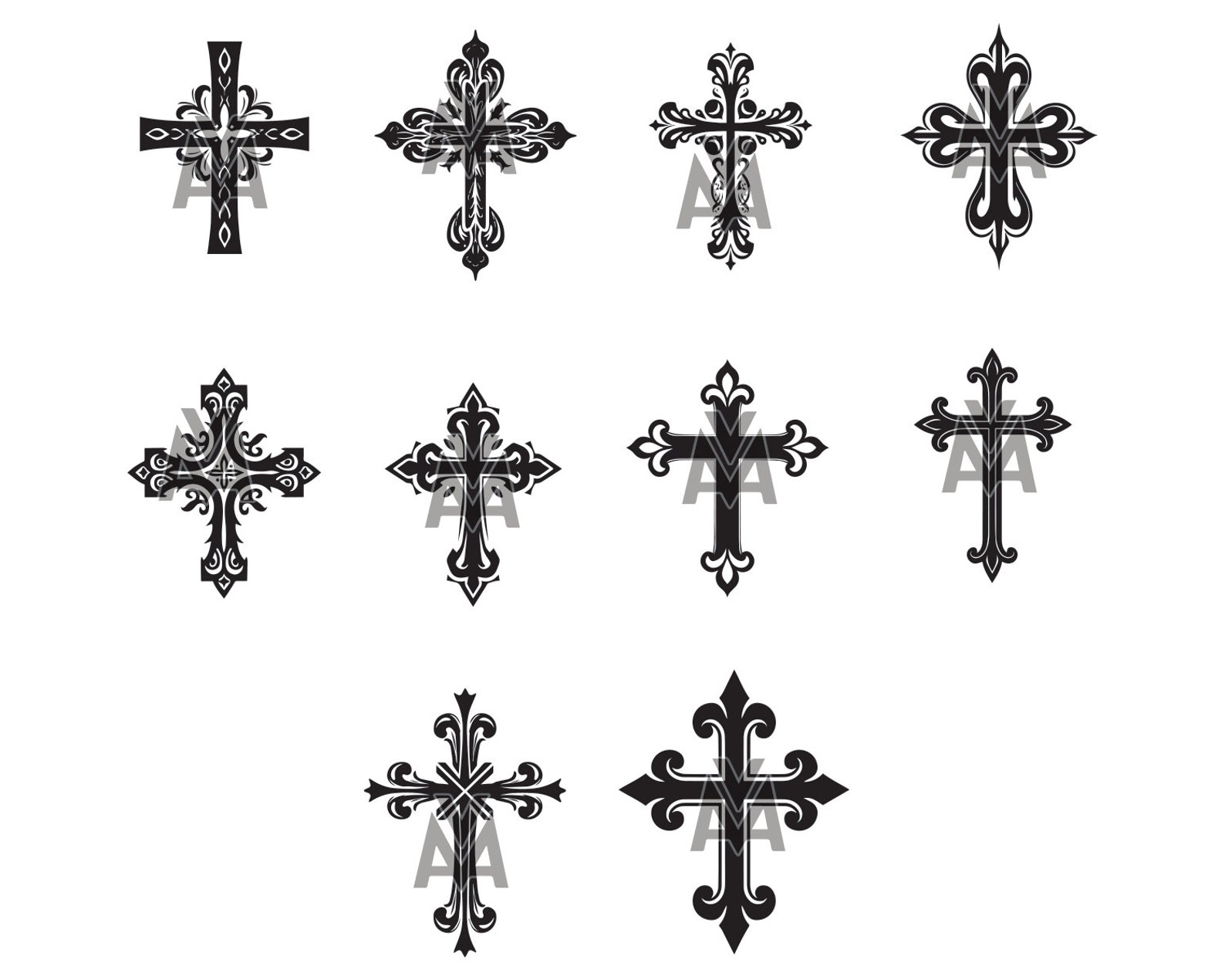 Cross Svg File Cross Clipart Crosses Svg File Christian Svg Catholic ...
