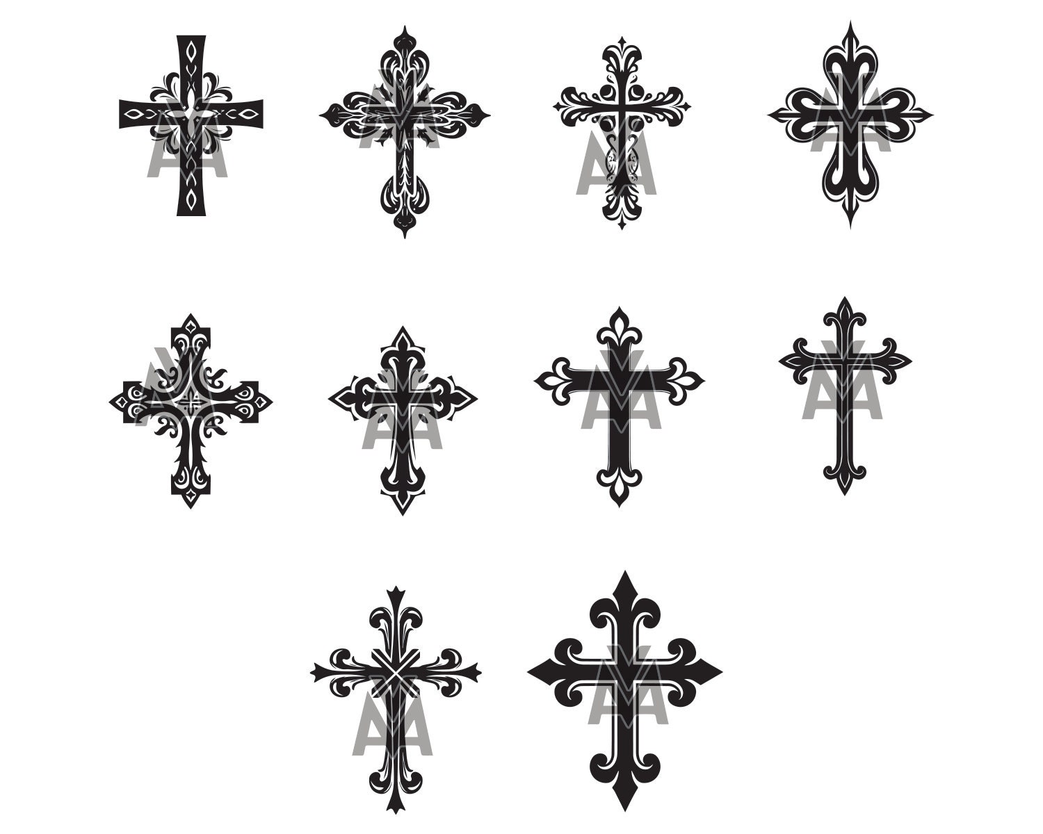 Cross Svg File Cross Clipart Crosses Svg File Christian Svg Catholic ...