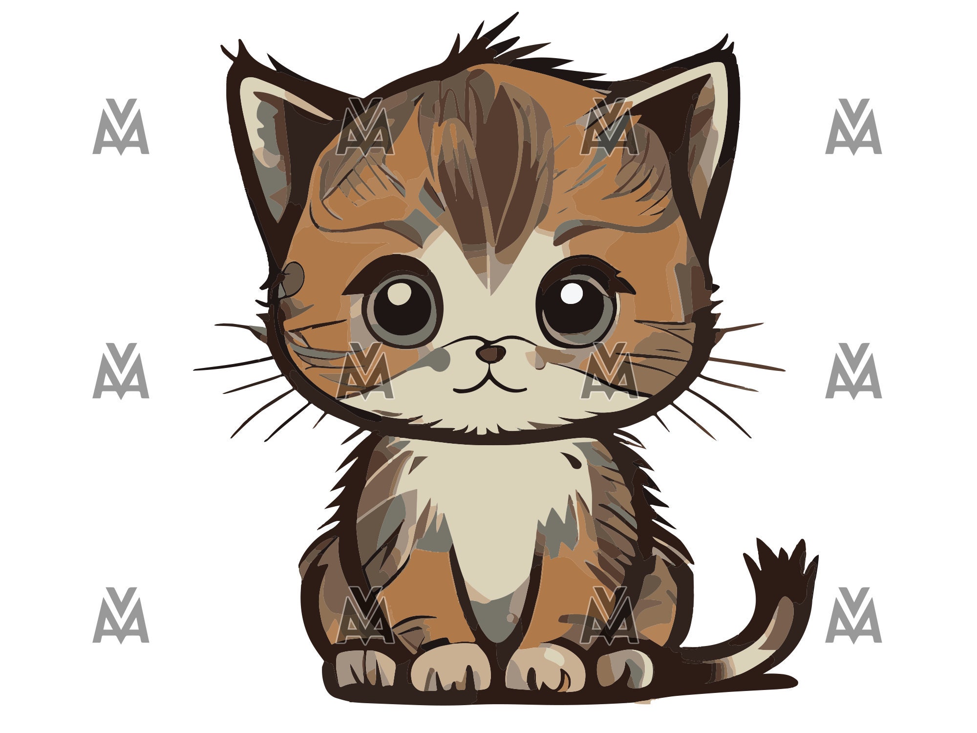 Kittens Design Bundle Svg Dtg Adorable Baby Cats Scalable Vector Art - Etsy