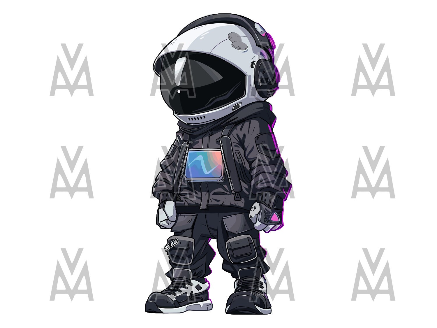 Astronaut Scalable Vector Svg Illustration Spaceman Dtg Artwork - Etsy