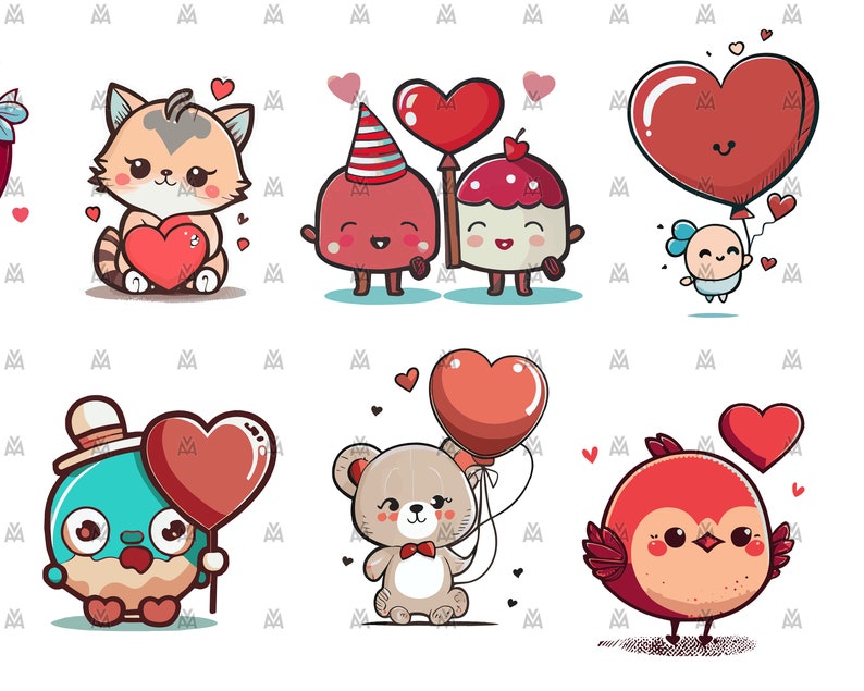 Valentine's Day SVG Design Bundle Valentine 24 High Quality Scalable ...