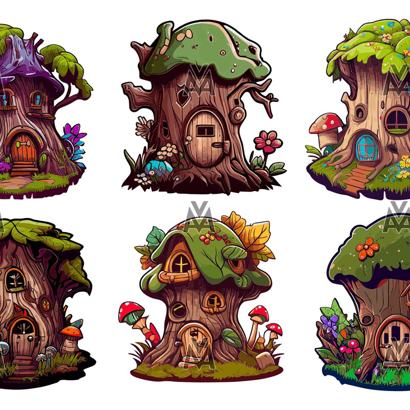 Tree Stump House - Etsy