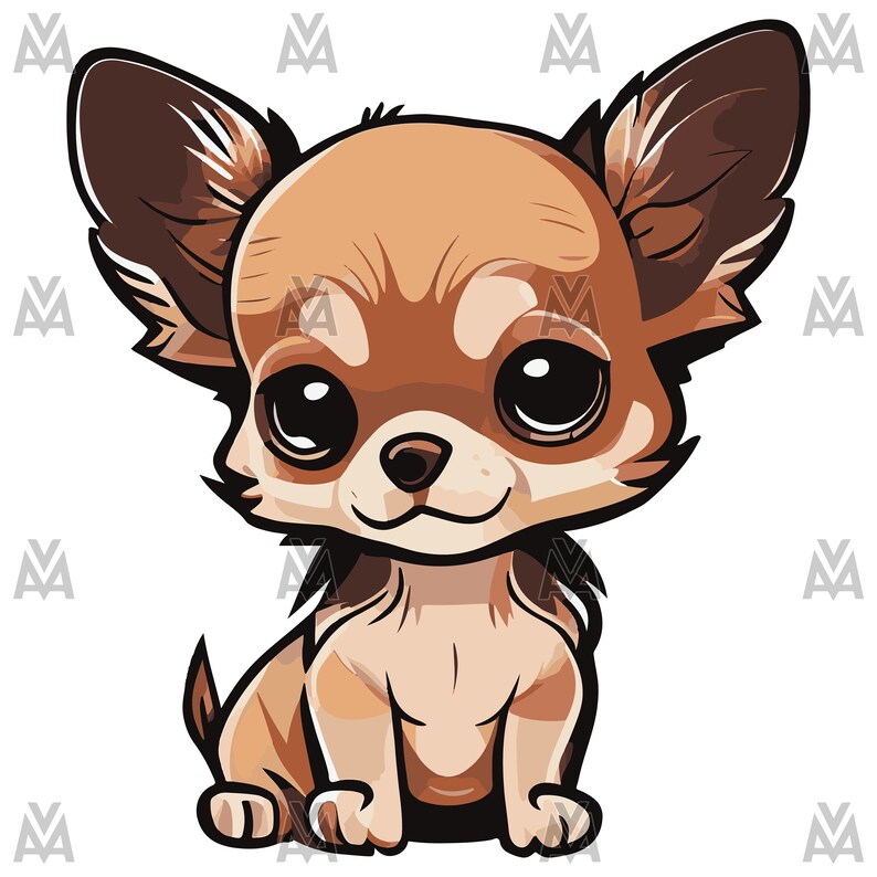 Pokey Chihuahua Puppies PNG, SVG, Vector, T-shirt Design, Sublimation ...