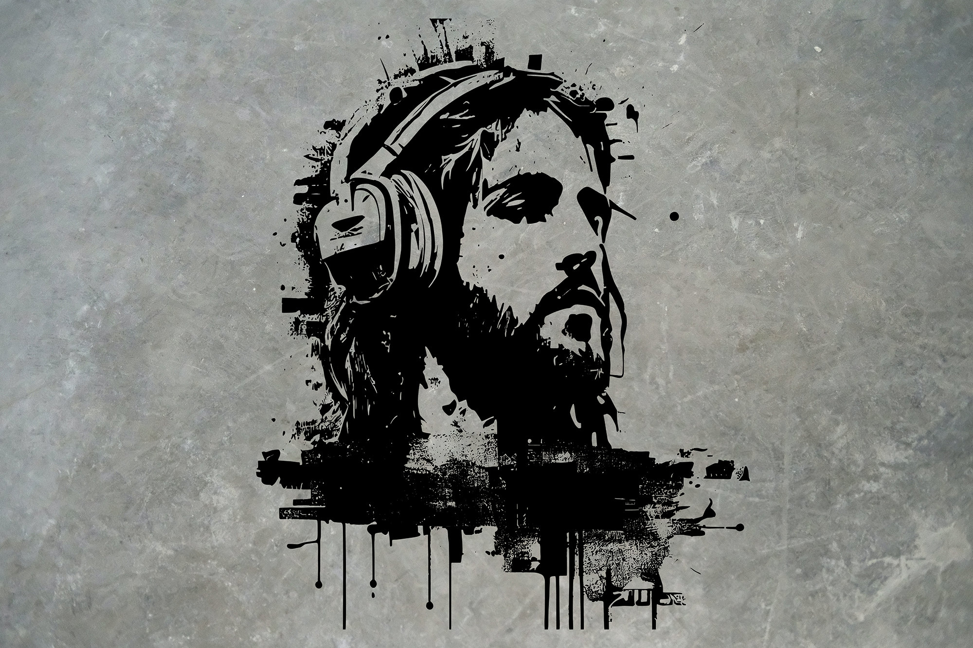 Jesus Christ is a DJ Svg Vector Bundle DTG Scalable High Resolution - Etsy