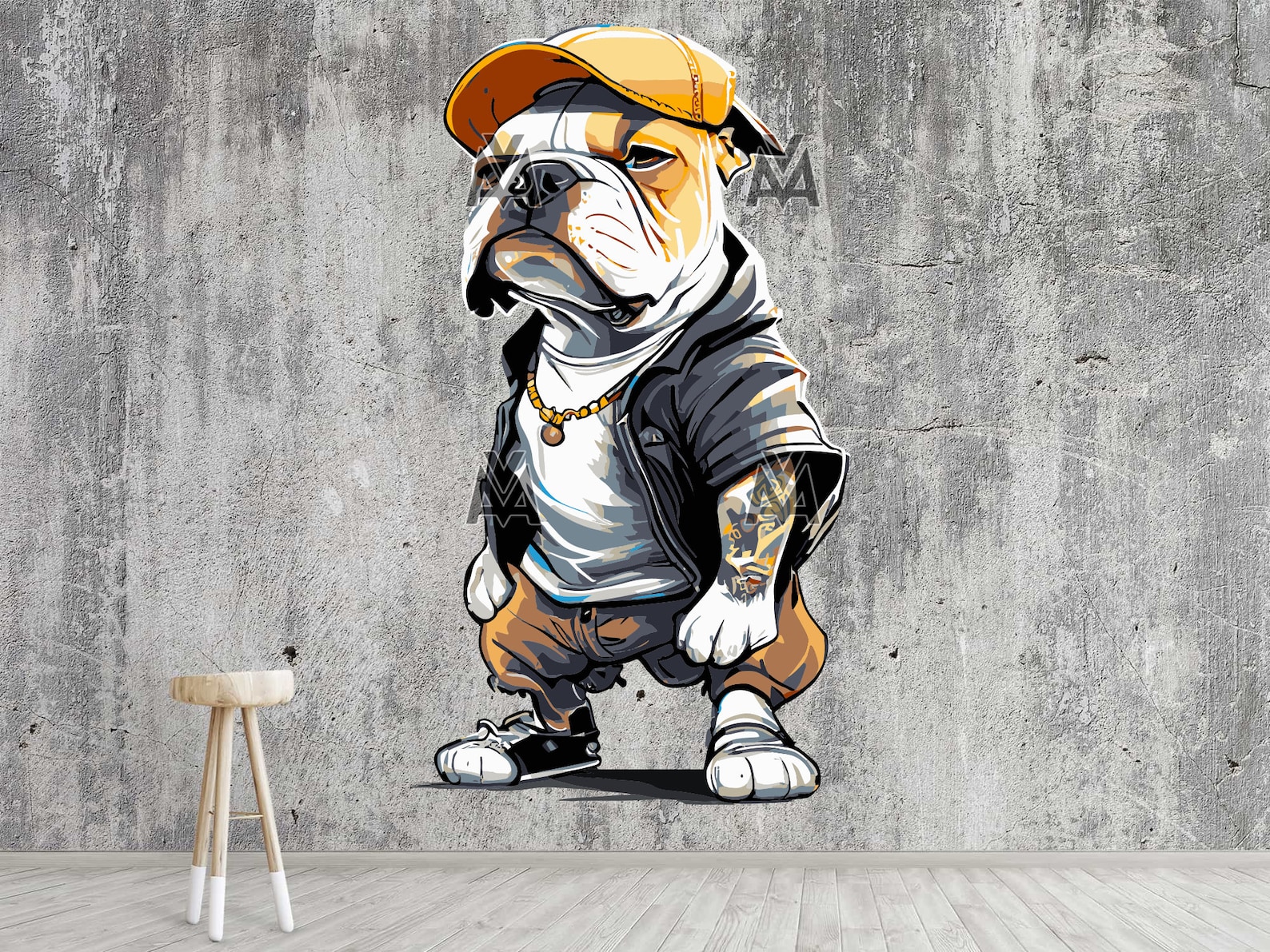 Bulldog Gangster Svg Dtg Vector High Resolution Illustration Png - Etsy
