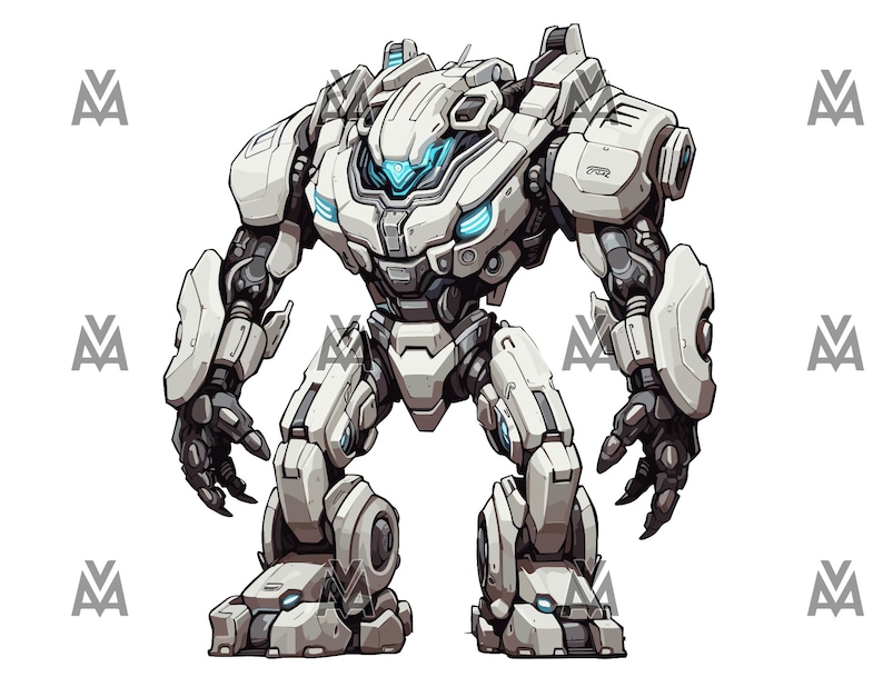 Mech Warrior Mech Robot Mechanical Battle Robot Military Robot Robot ...