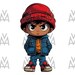 Street Kid SVG DTG Vector Art Graffiti Urban Street Art - Etsy