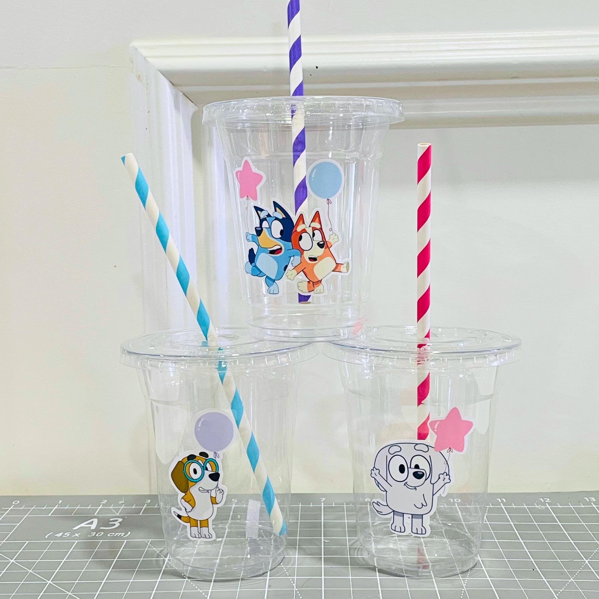 Bluey Birthday Cups, Party Favor, Disposable Bluey Party Cups, Bluey ...