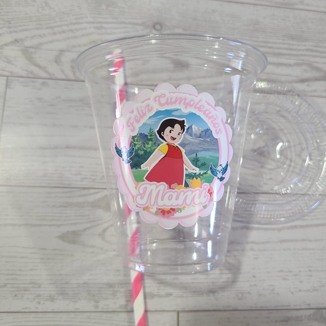 Heidi La Niña De Los Alpes, Altos, Birthday Party Cups, Disposable ...