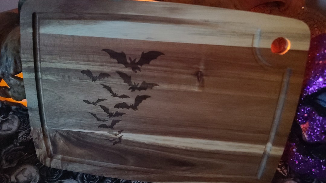 Bat Cutting Board - Etsy