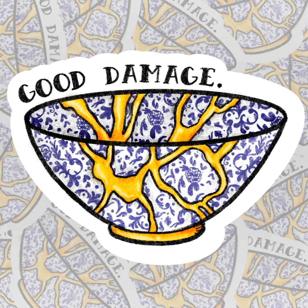 Good Damage A Bo Jack Horseman Vinyl Sticker - Etsy