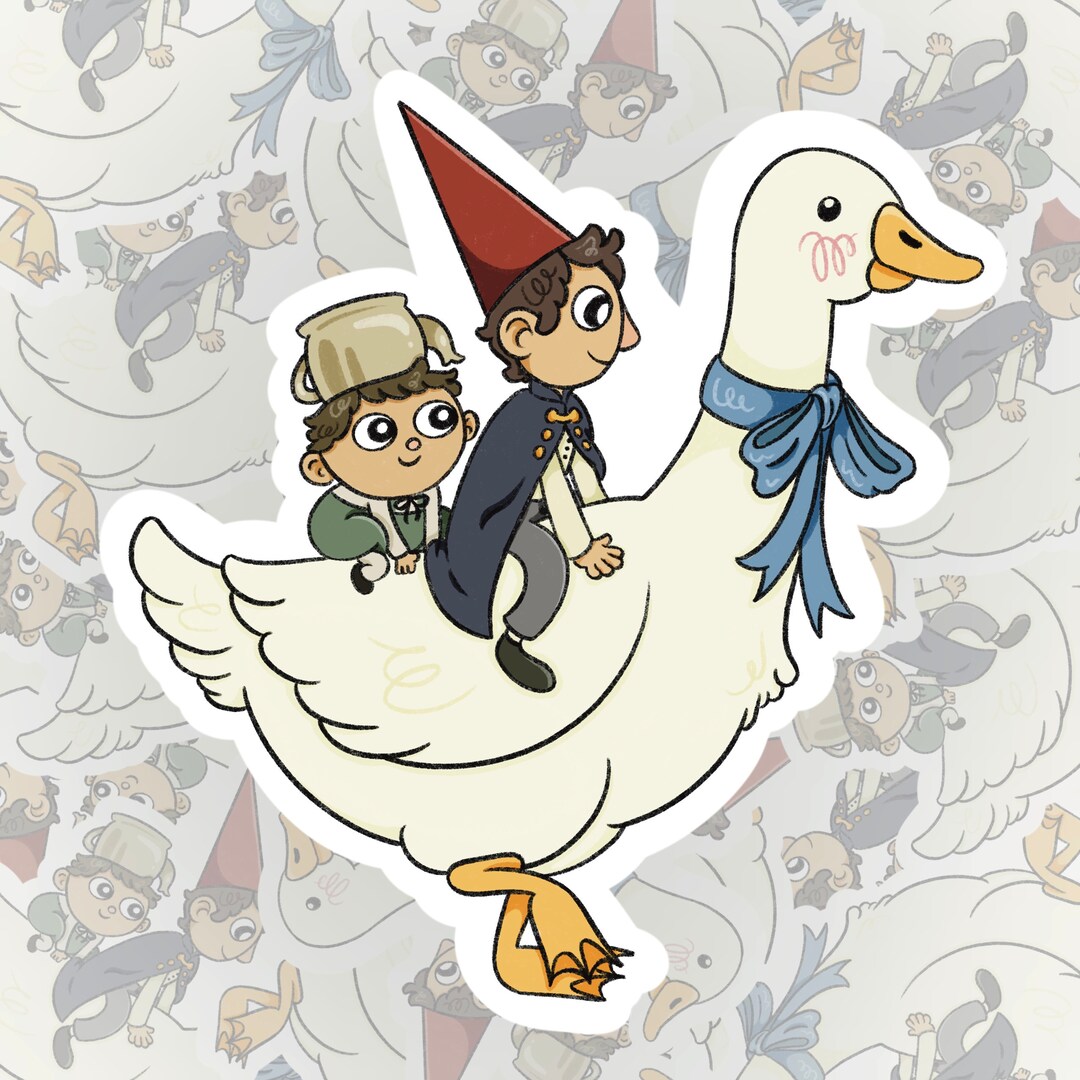 Greg & Wirt - an Over the Garden Wall Vinyl Sticker - Etsy