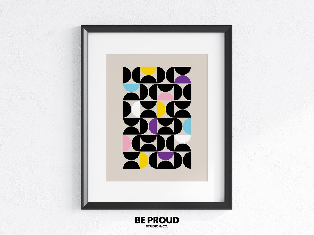 LGBTQ Art Print Pride Wall Art Trans-intersex Art Modern Minimalist Art ...