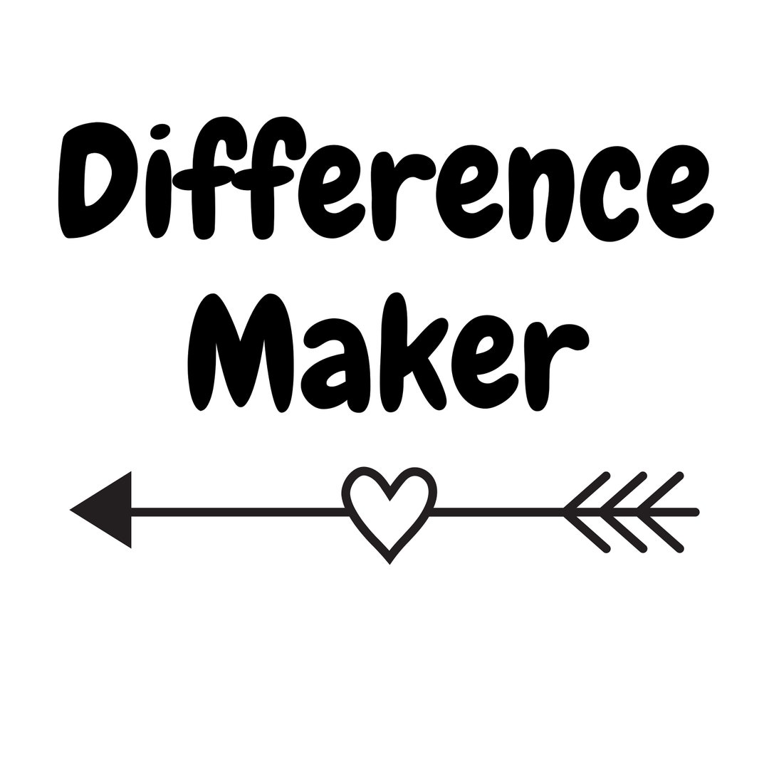 Difference Maker Svg, Teacher Vibes Svg, Teach SVG, Teacher Life Svg ...