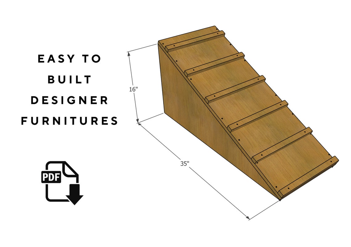 Pet Ramp| Dog Ramp Plan| Animal Ramp | Cat Ramp Plan| PDF Plan |wood ...