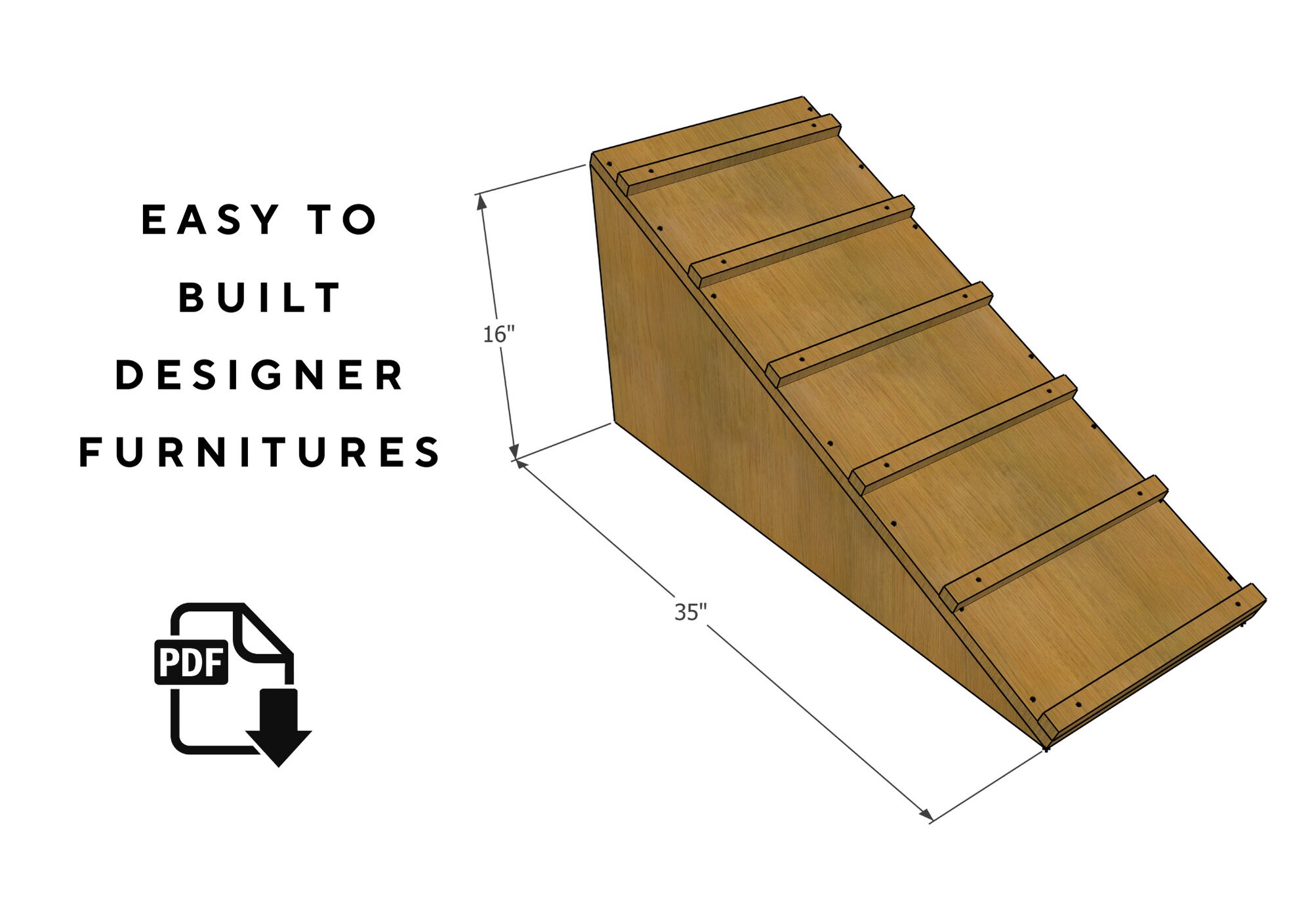 Pet Ramp| Dog Ramp Plan| Animal Ramp | Cat Ramp Plan| PDF Plan |wood ...
