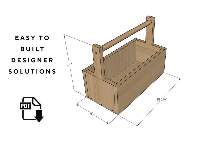 Wooden Tool Box Plans DIY, Tool Box Kit,toy Tool Box for Wood Working ...