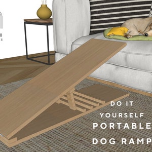 Dog Ramp Plan | Pet Ramp Project | Adjustable Animal Ramp | Cat Ramp ...