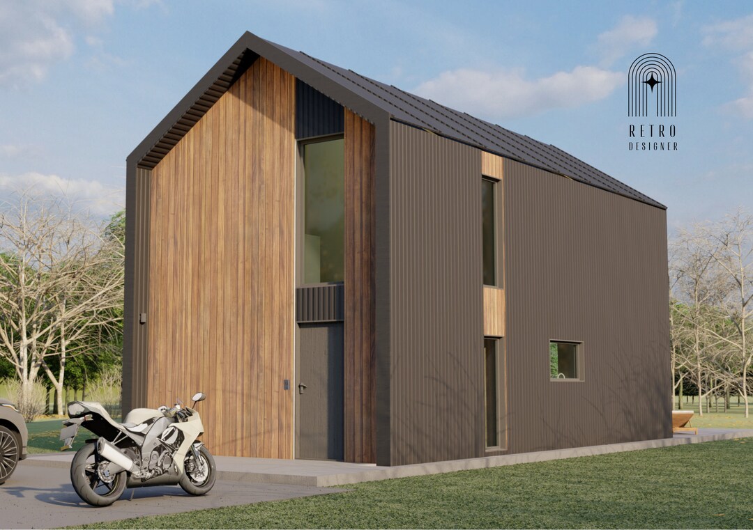 Alpine House, 18'x36' Cabin, Floor Plans ,2 Floor, 2 Bedroom and Loft ...
