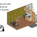 Weekend House 10x20 Plans, Tiny House Plans , Small Cabin Floor Plans ...