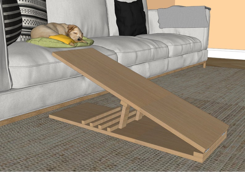 Dog Ramp Plan | Pet Ramp Project | Adjustable Animal Ramp | Cat Ramp ...