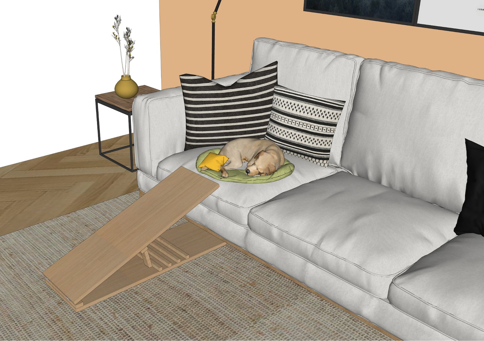 Dog Ramp Plan | Pet Ramp Project | Adjustable Animal Ramp | Cat Ramp ...