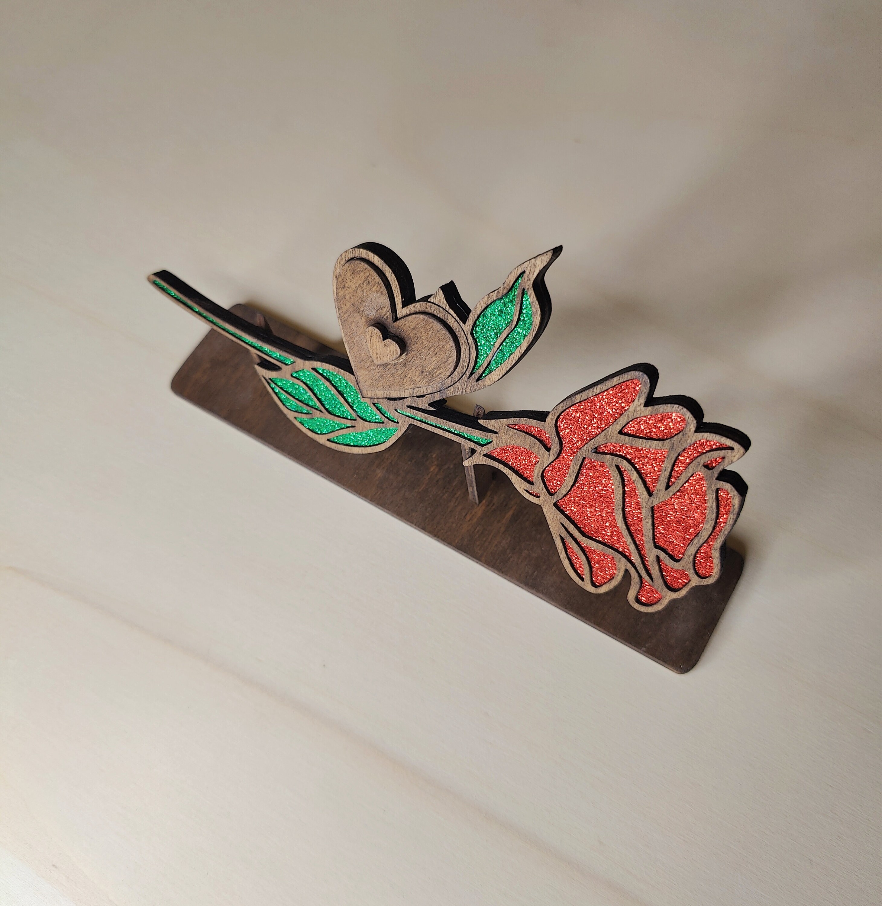 Wooden Rose, SVG Laser Cutting File. Instant Download - Etsy