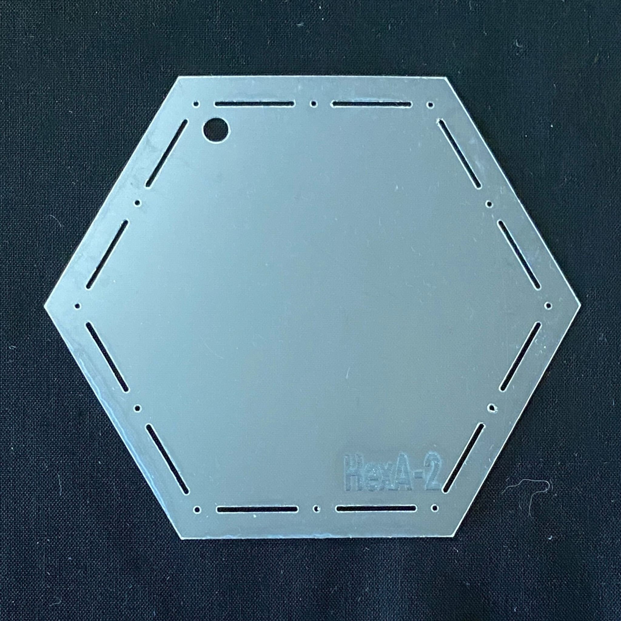 Set of 4 Hexagon Patchwork Templates - Etsy