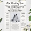 Wedding Magazine Invitation Template Wedding Details Card Magazine ...