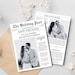 Newspaper Wedding Template Bundle Editable Wedding Newspaper - Etsy