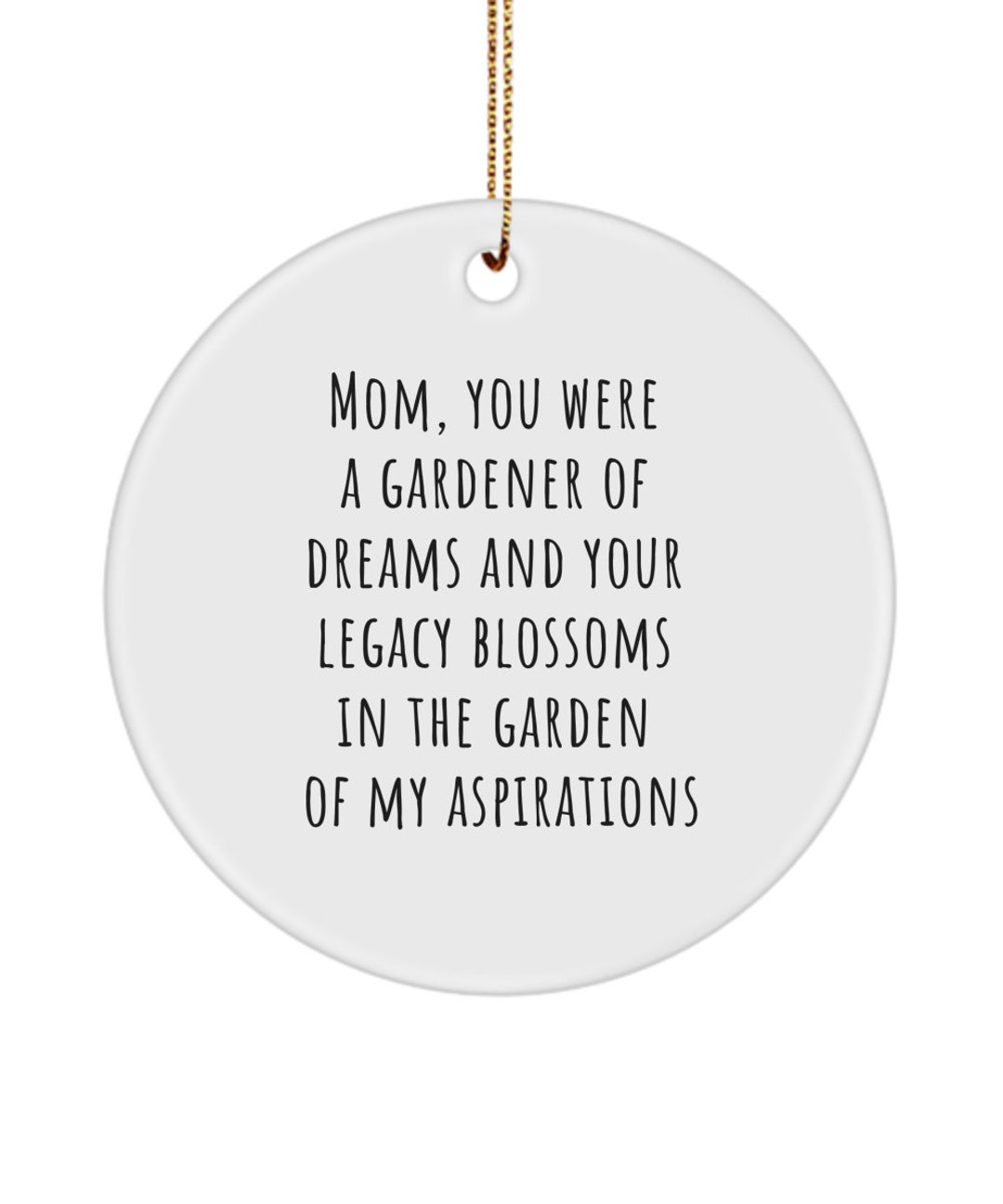 Remembering Mom Who Passed Away Gifts Remember Mom Ornament Gifts Ideas ...