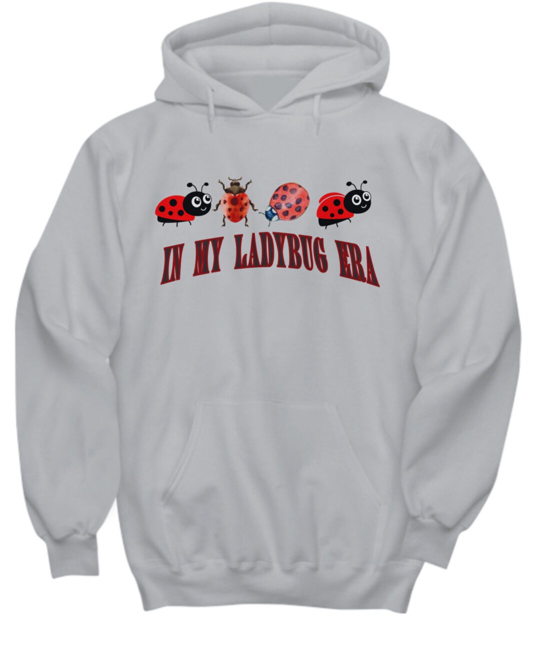Ladybug Hoodie in My Ladybug Era Hoodie Animal Hoodie Insects Hoodie ...