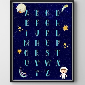 Kids ABC Poster Digital Download - Etsy