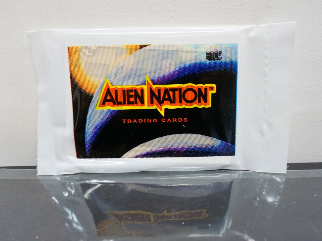 Alien Nation Trading Cards(1 Single Pack) - Etsy