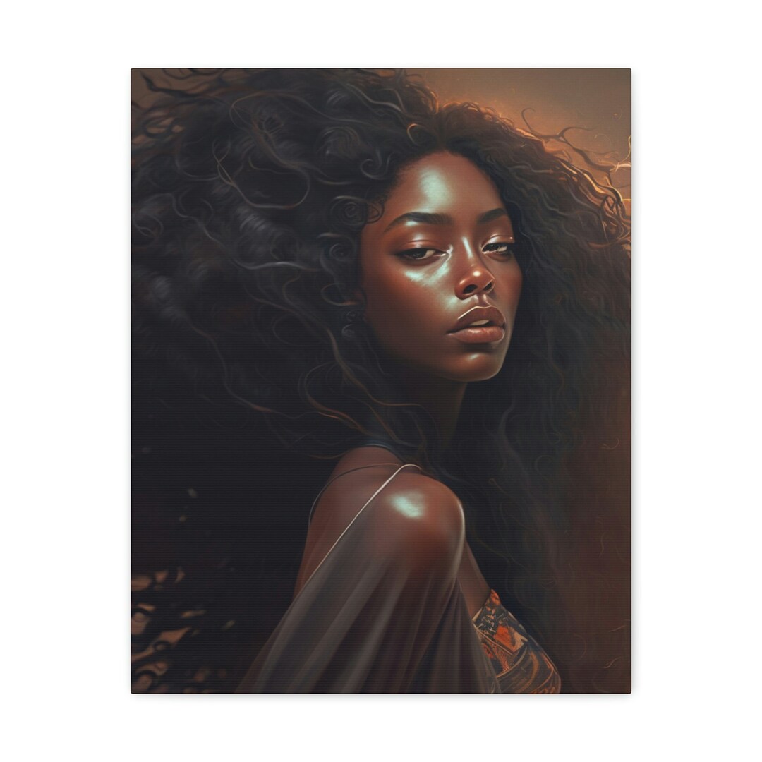 Air Goddess Queen Canvas Art Print - Etsy