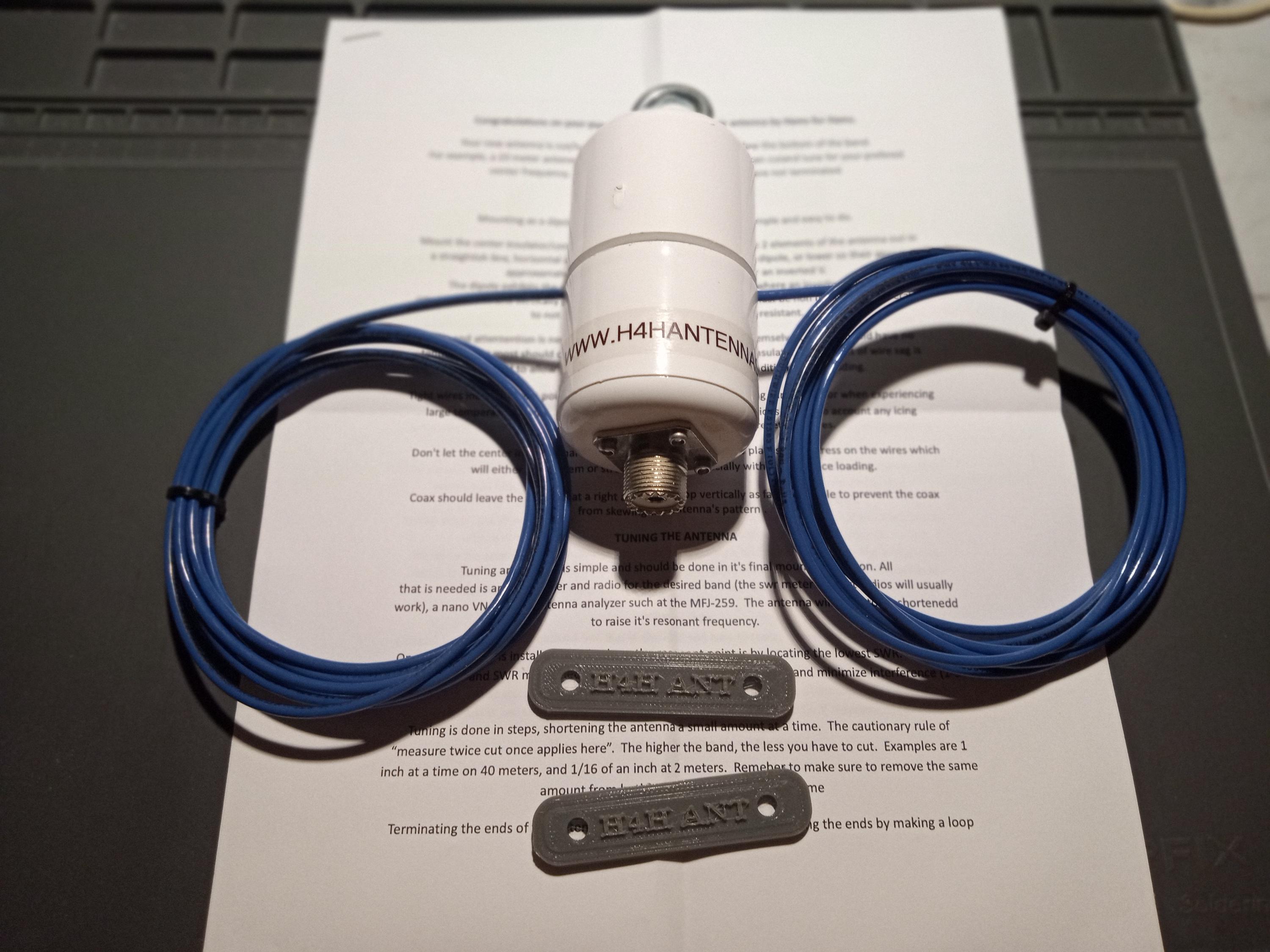 10meter/28mhz 1/2 Wave Dipole Antenna for Amateur/ham Radio *UPGRADED ...