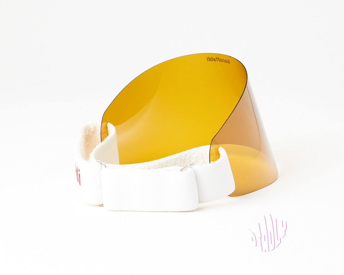 Baruffaldi VINVAR: the Iconic 1980s Yellow Sun Visor (one Size Fits All ...