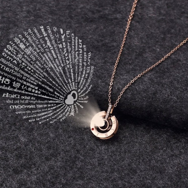 Projection Necklace - Etsy